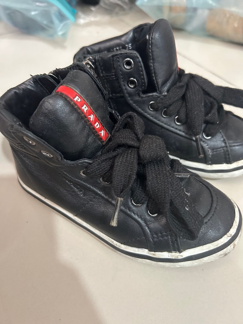Prada Kids Shoes, Luxury, Sneakers & Footwear on Carousell