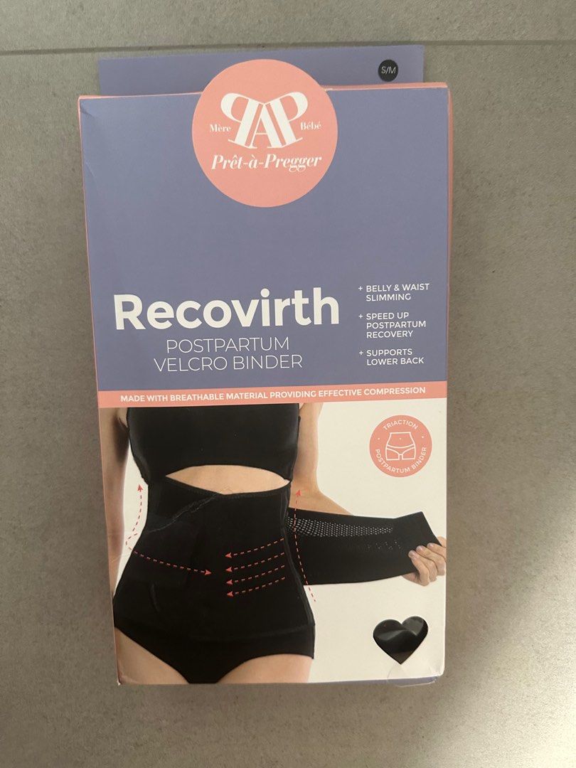Prey a Pregger Recovirth Postpartum Velcro Binder, Babies & Kids ...