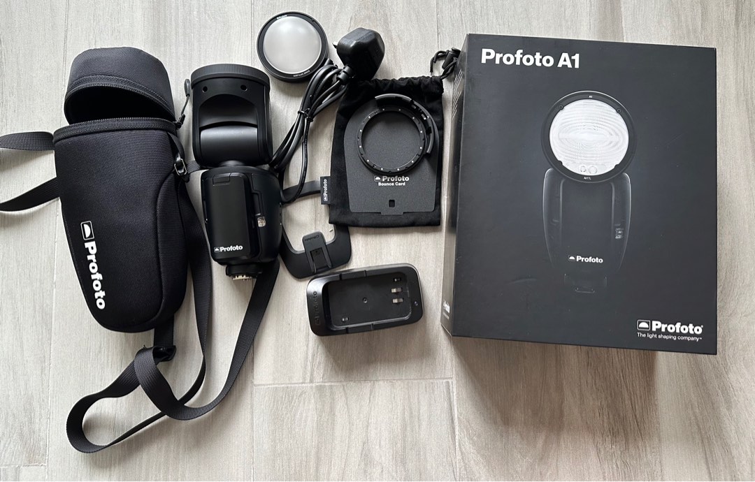 Profoto A1 閃光燈 for Canon Sony 可用有盒, 攝影器材, 攝影配件, 燈光及Studio設備 - Carousell
