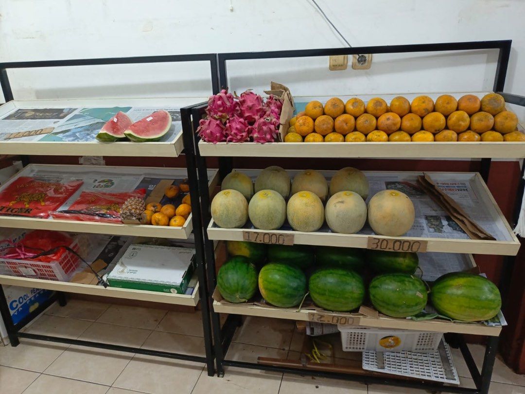 Rak Susun Rak Buah Rak Display, Perabotan Rumah di Carousell