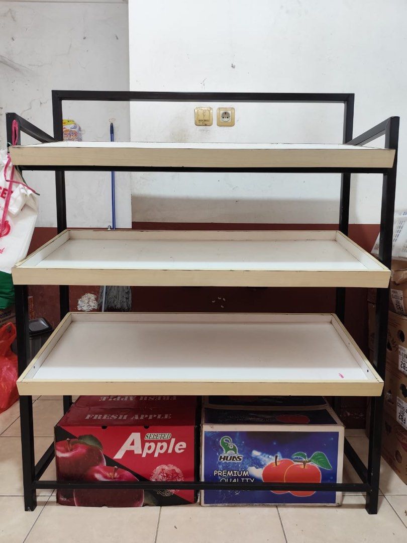 Rak Susun Rak Buah Rak Display, Perabotan Rumah di Carousell