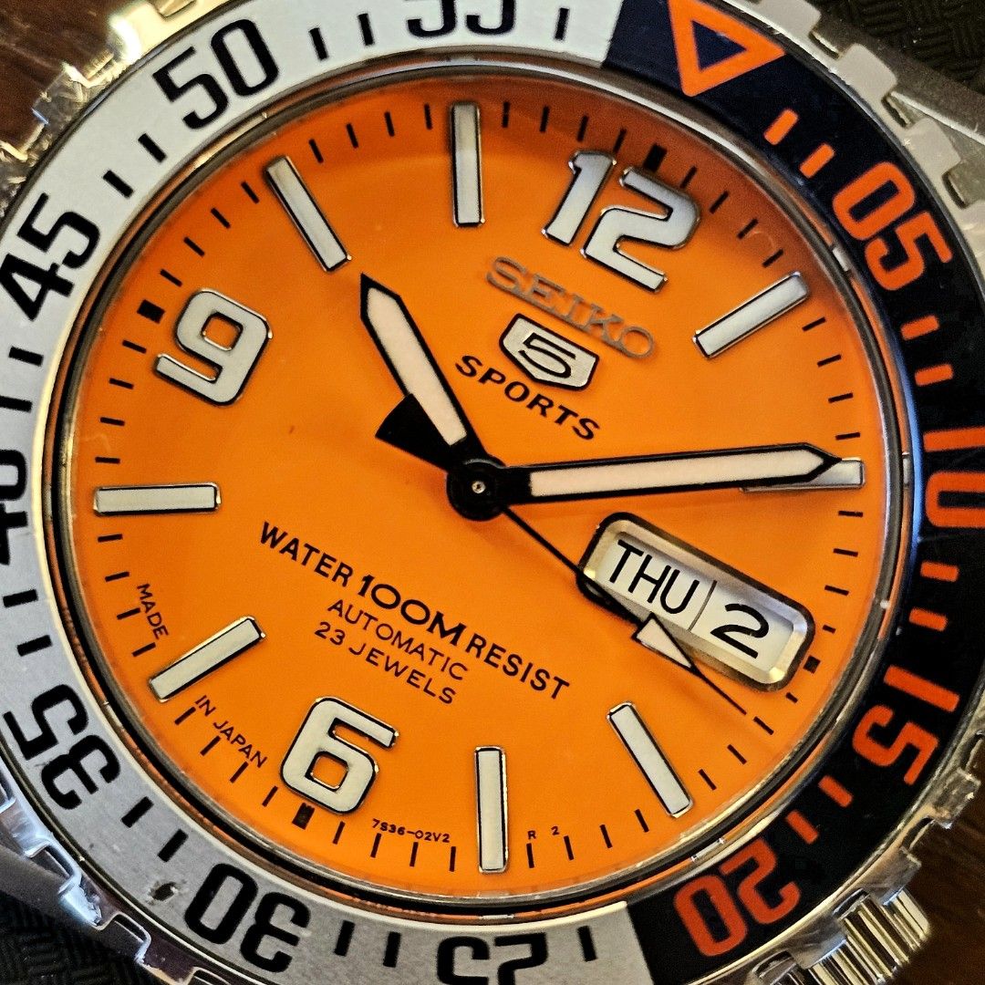 RARE and DISCONTINUED Seiko 5 Protos SNZD77J "Made in Japan", Men's ...