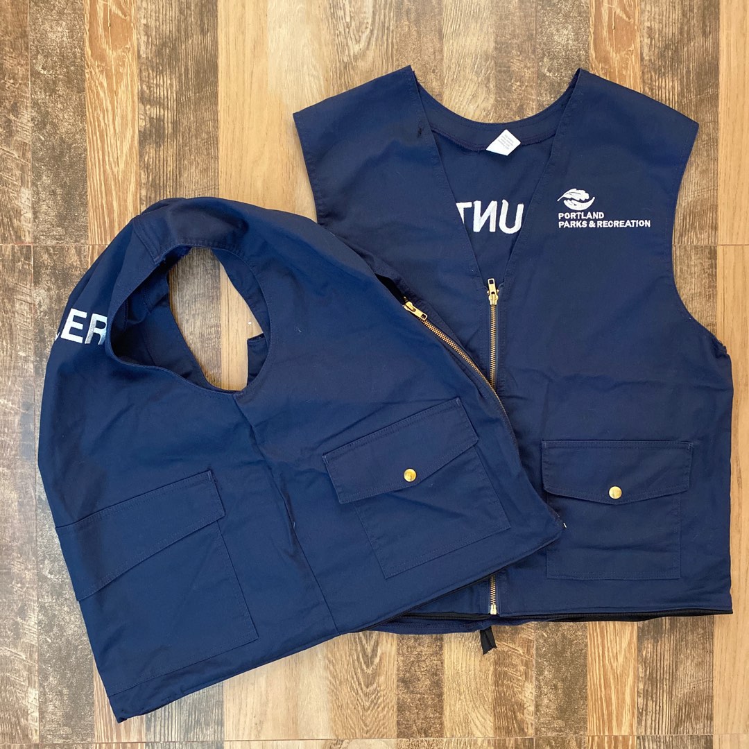 Reworked “Portland Parks & Recreation” Utility Two-Way Vest (Can be ...