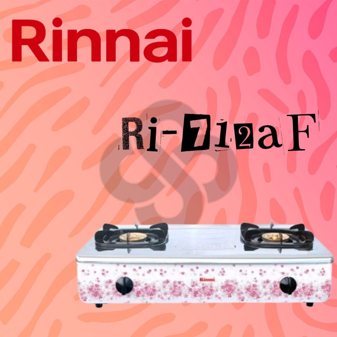 Rinnai RI712AF Kompor Gas 2 Tungku RI 712AF RI 712 AF, Kitchen ...