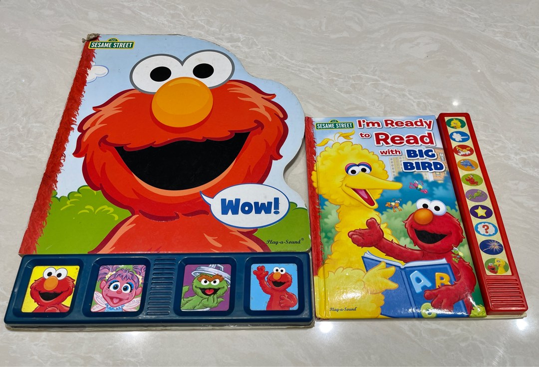Sesame Street Elmo Books, Hobbies & Toys, Books & Magazines, Children's ...