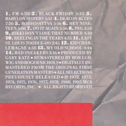 Steely Dan - A Decade Of Steely Dan(The Best Of Steely Dan) Pop Rock CD ...