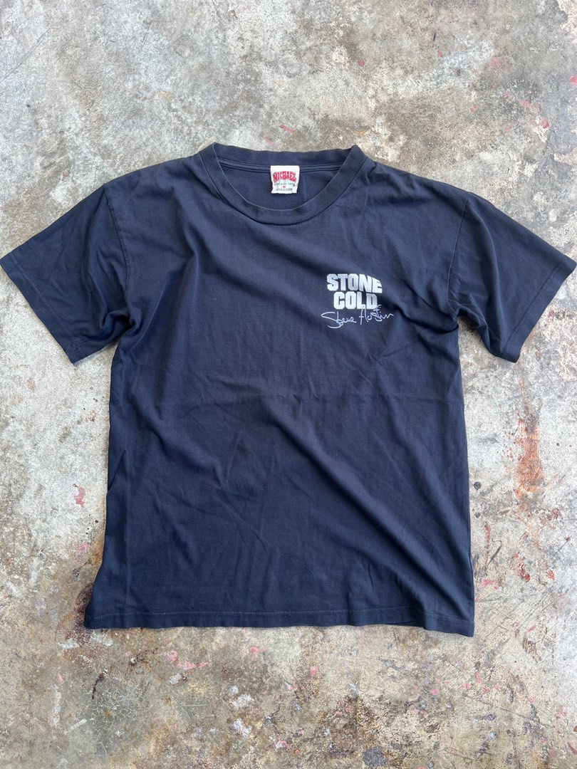 Stone cold bootleg WWE, Men's Fashion, Tops & Sets, Tshirts & Polo ...