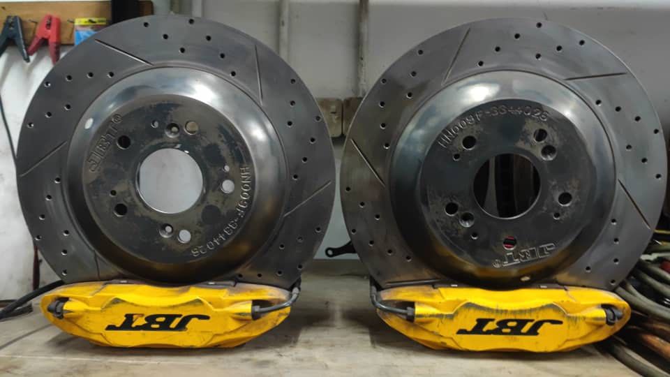 Taiwan branded big brake kit for Honda, Auto Accessories on Carousell