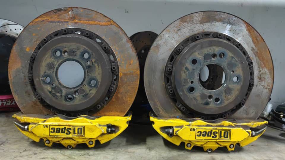 Taiwan branded big brake kit for Honda, Auto Accessories on Carousell