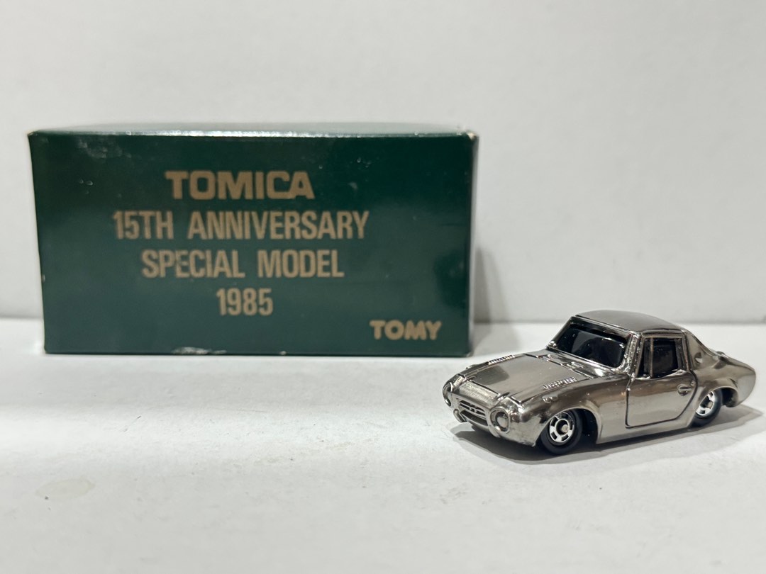 Tomica Toyota Sports 800 15th Anniversary 1985 Pewter Brushed Chrome ...