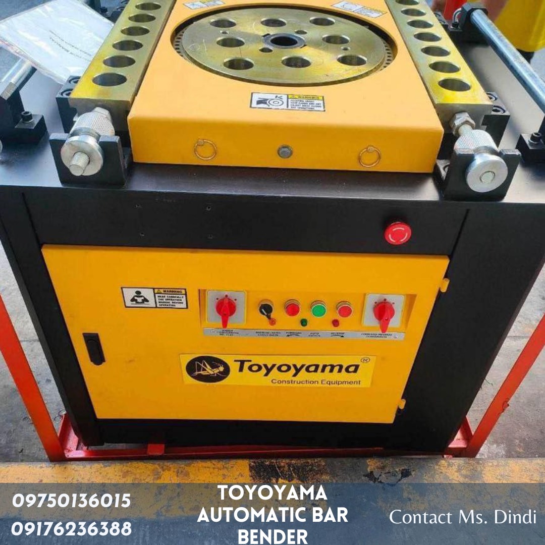 Toyoyama automatic bar bender, Commercial & Industrial, Industrial ...