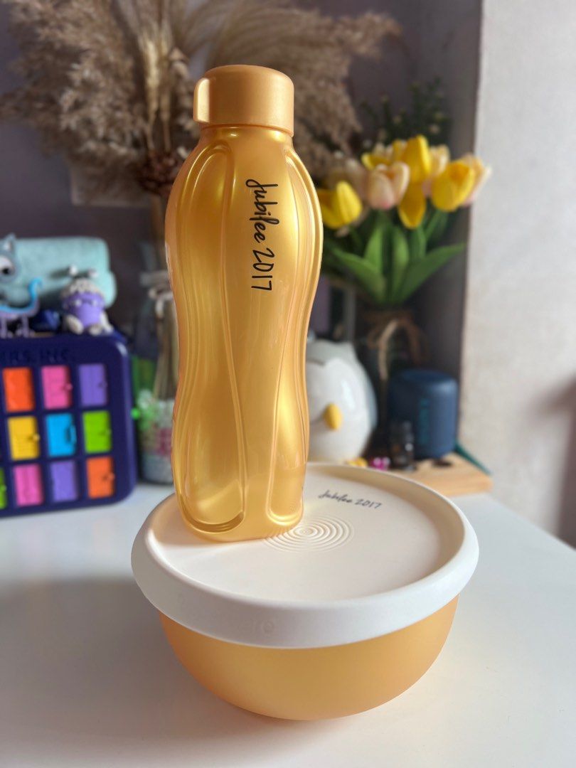 Tupperware Jubilee 2017 Eco 750ml & Bowl 1.3L Limited Edition ...