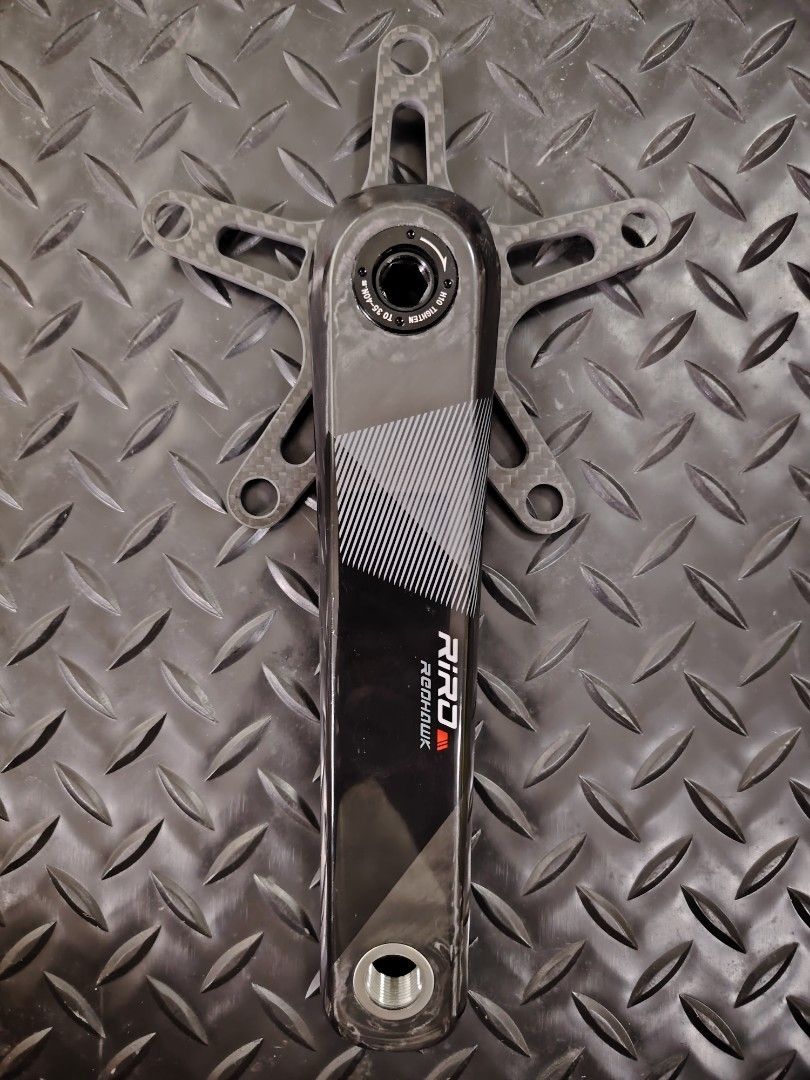 UD CARBON FIBER CRANK CRANKSET WITH 3K CARBON FIBER 130BCD SPIDER PLUS ...