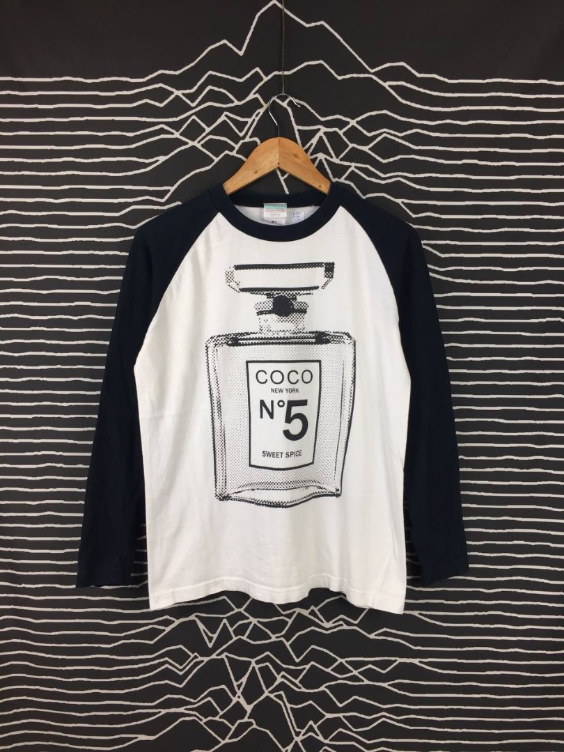 United Athle Coco No 5 Sweet Spice Parody Art Raglan Tee, Men's Fashion, Tops & Sets, Tshirts ...