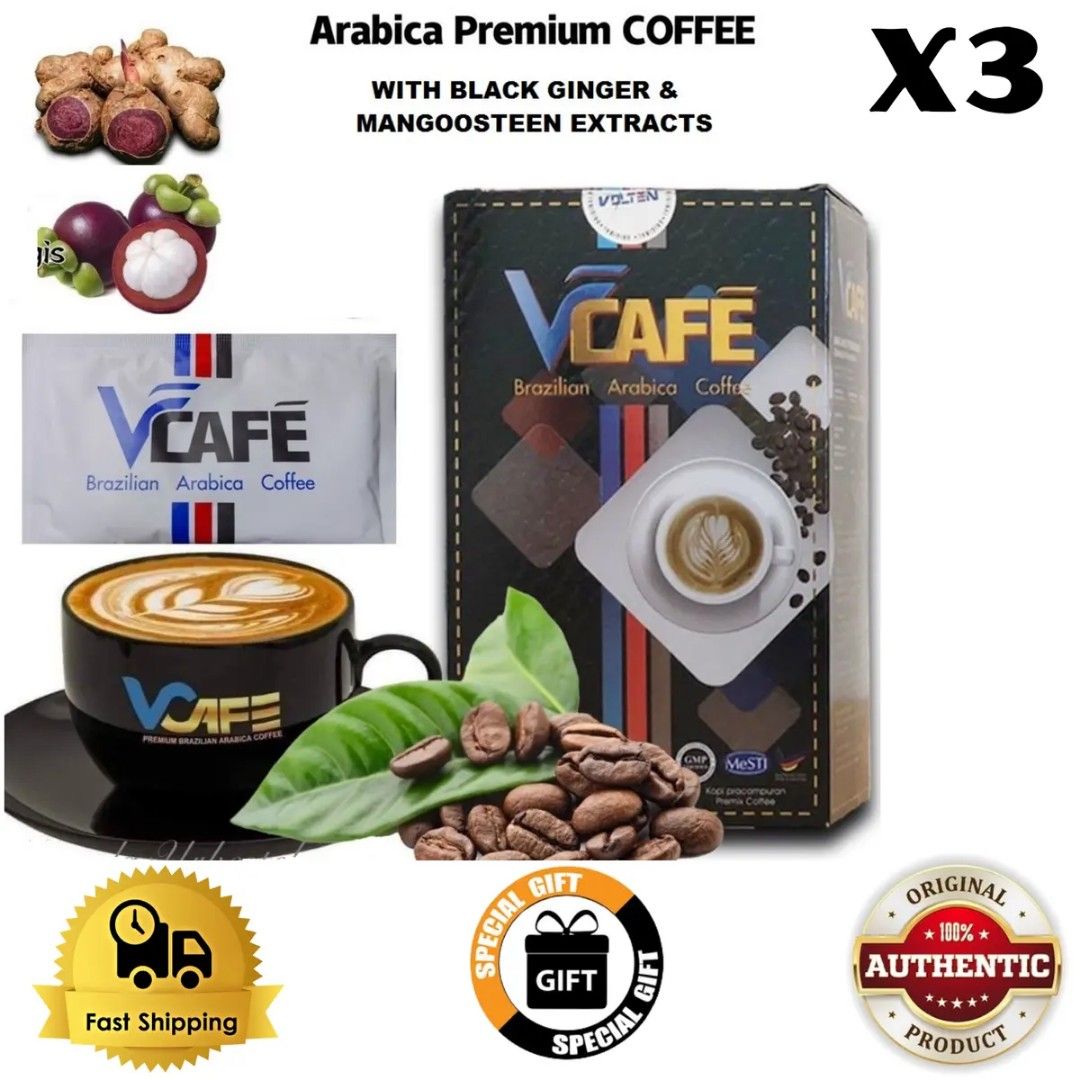 V Cafe Arabica Coffee, Food & Drinks, Beverages on Carousell