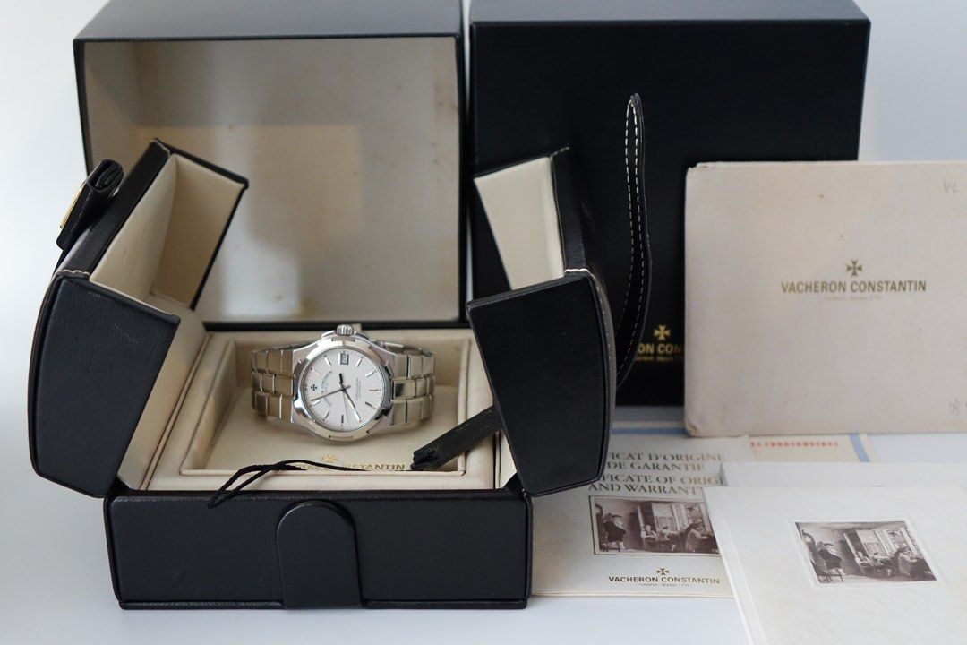 Vacheron Constantin Overseas Gen 1 42040 white guilloche dial, Luxury ...