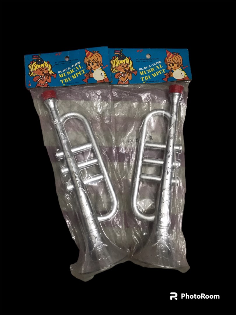 VINTAGE MUSICAL TRUMPET TOYS 80s, Hobbies & Toys, Collectibles ...