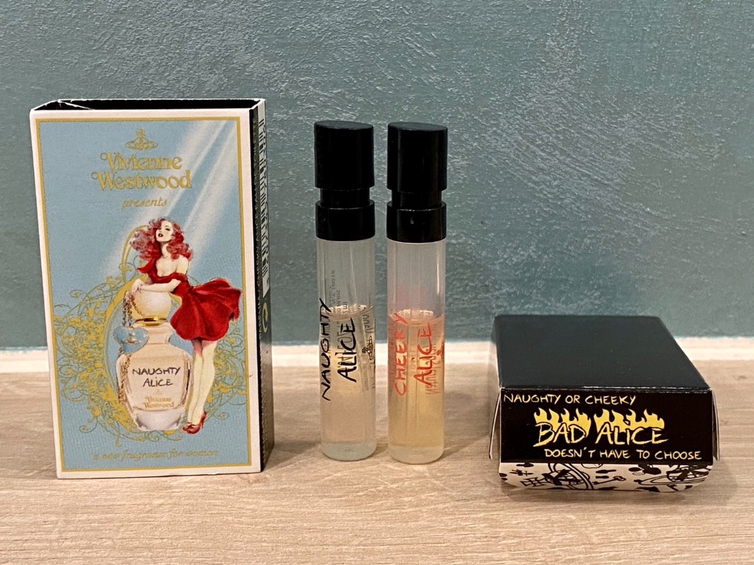 Vivienne Westwood Naughty + Cheeky Alice 1.2ml x2 / 不拆售, 香水、美妝、保養, 香水、體 ...