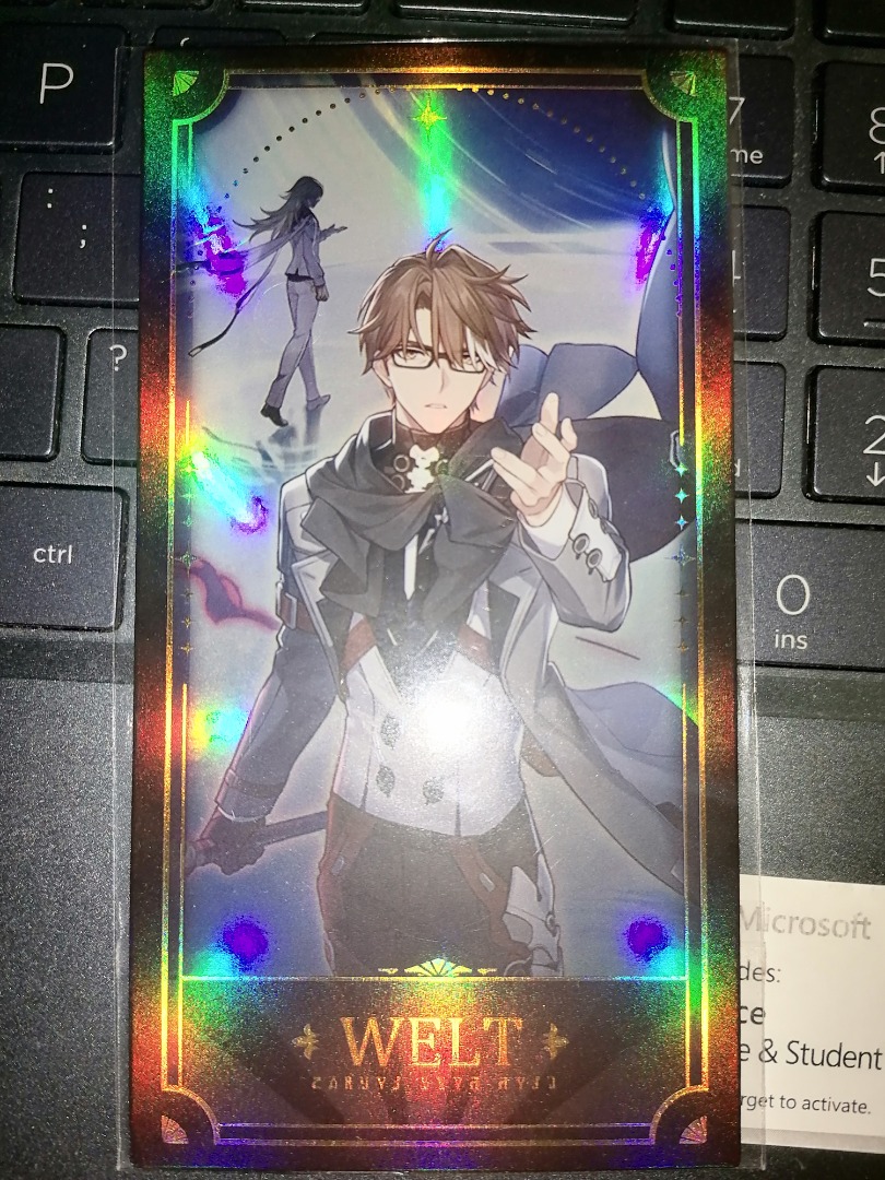 #WTT #WTS Honkai Star Rail / HSR Anniversary Event Merch(Character Card ...