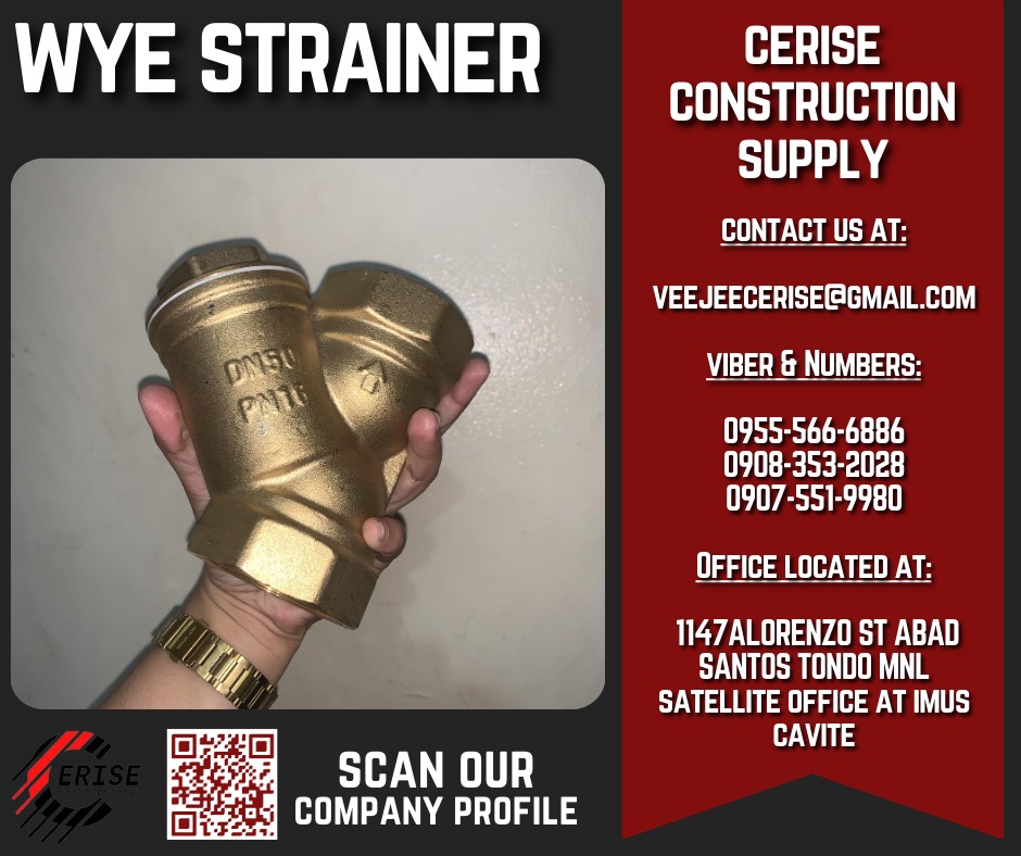 WYE STRAINER, Commercial & Industrial, Construction Tools & Equipment ...