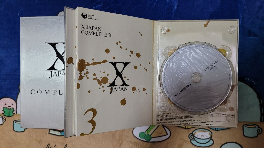 3日快閃價 X JAPAN COMPLETE II 8 DVD Box set , 興趣及遊戲, 收藏品及紀念品, 明星周邊 - Carousell