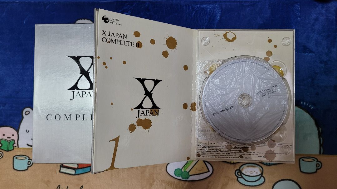 3日快閃價 X JAPAN COMPLETE II 8 DVD Box set , 興趣及遊戲, 收藏品及紀念品, 明星周邊 - Carousell