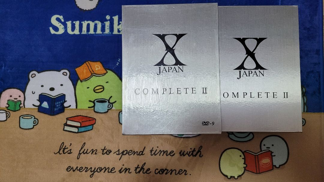 3日快閃價 X JAPAN COMPLETE II 8 DVD Box set , 興趣及遊戲, 收藏品及紀念品, 明星周邊 - Carousell