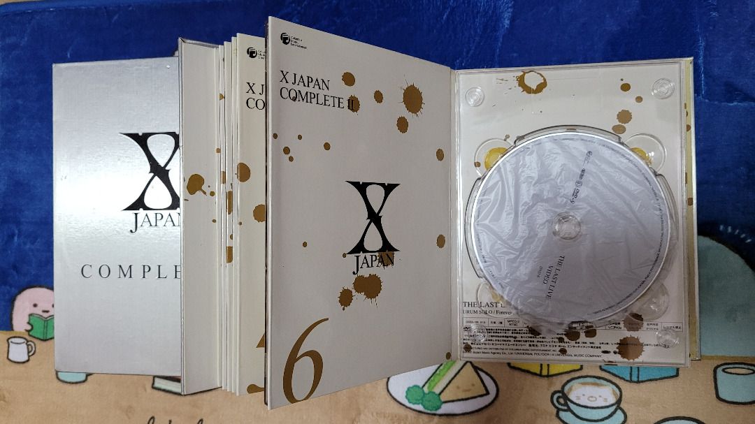 3日快閃價 X JAPAN COMPLETE II 8 DVD Box set , 興趣及遊戲, 收藏品及紀念品, 明星周邊 - Carousell