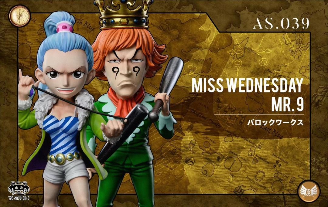 YZ Studio - Wcf Arabasta Series - Mr9 & Miss Wednesday , Hobbies & Toys ...