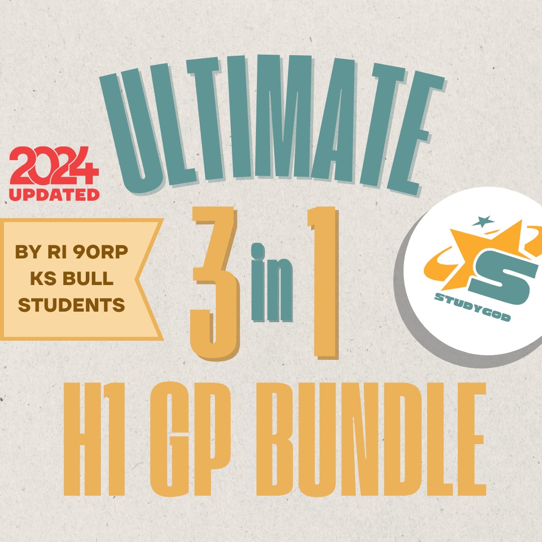 2024 ULTIMATE 3-IN-1 GP BUNDLE by RI 90RP KS BULL students | Case ...