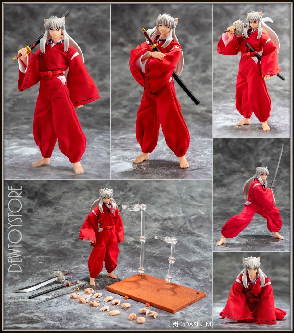 ⭐ [𝗣𝗿𝗲-𝗼𝗿𝗱𝗲𝗿] Dasin Model 1/12 Scale Action Figure - Inuyasha ...