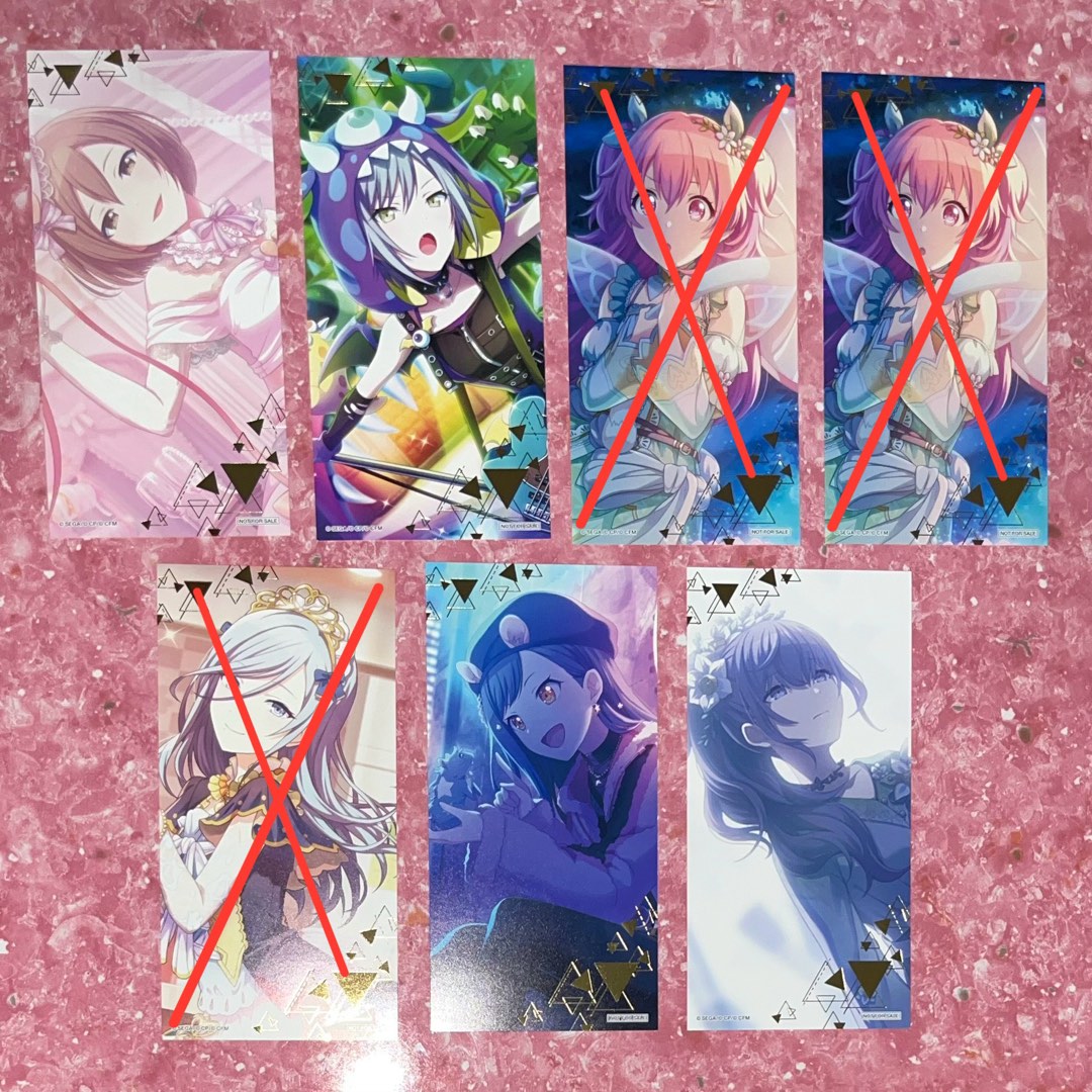 世界計劃 世界計畫 Project Sekai Pjsk Prsk, 興趣及遊戲, 玩具 & 遊戲類 - Carousell