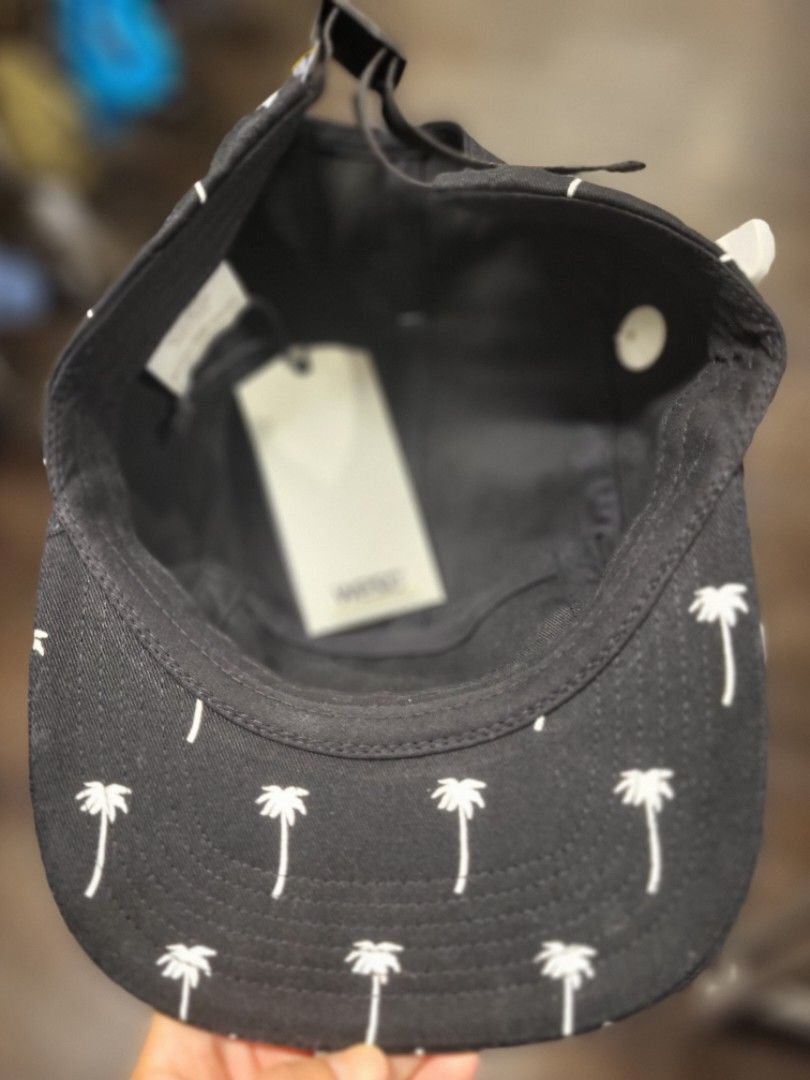 英國代購 英國直送 WESC Camper hat 車花 Cap 帽 Cap帽 鴨舌帽 鴨咀帽 黑色 漁夫帽 bucket hat with ...