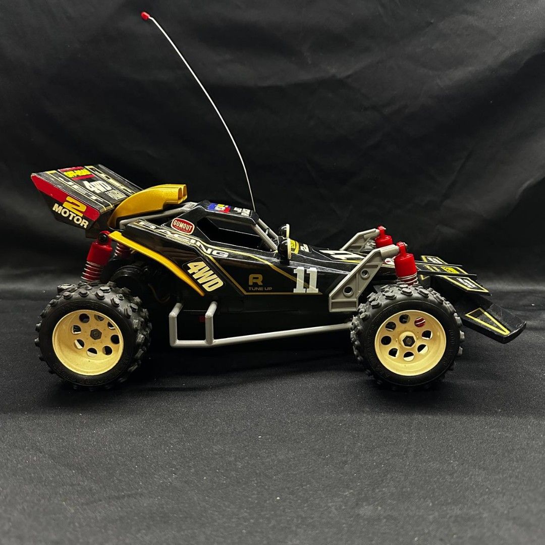 Vintage Rare Taiyo Remote Control R/C Jet Racer Off-Road 4WD 2 Motor ...