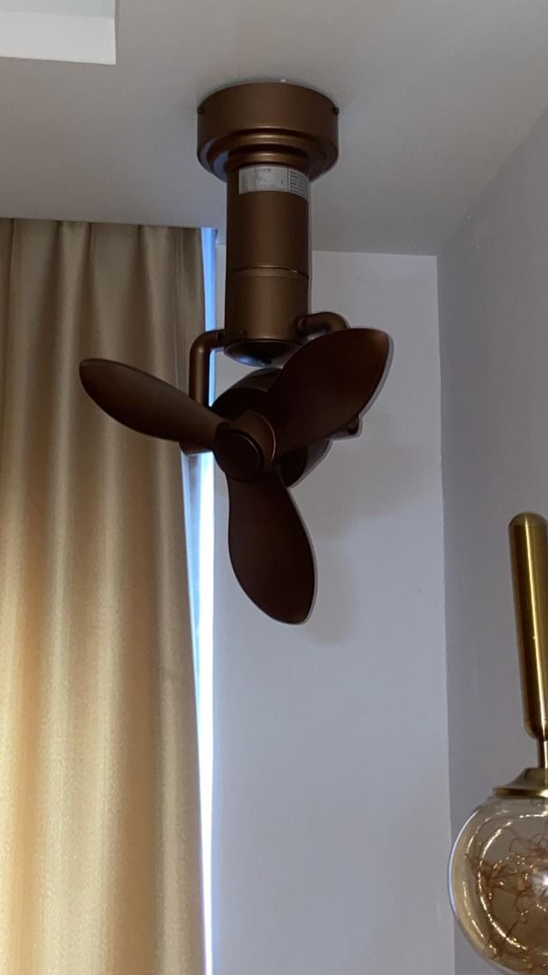 Acorn Smart DC-360 Corner Ceiling Fan 16 inch DC Motor Wall Mount Fans ...