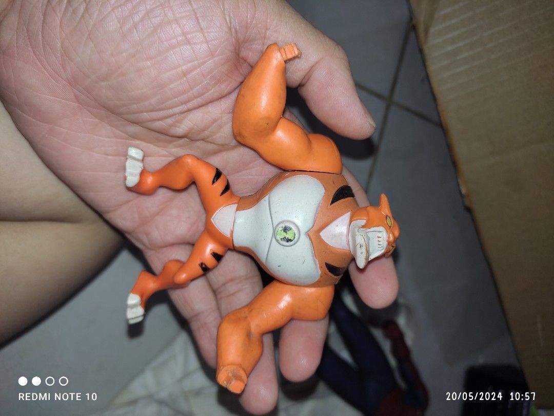ACTION FIGURE FIGUR MONSTER BEN10 BEN 10 BENTEN BEN TEN RATH THE TIGER ...