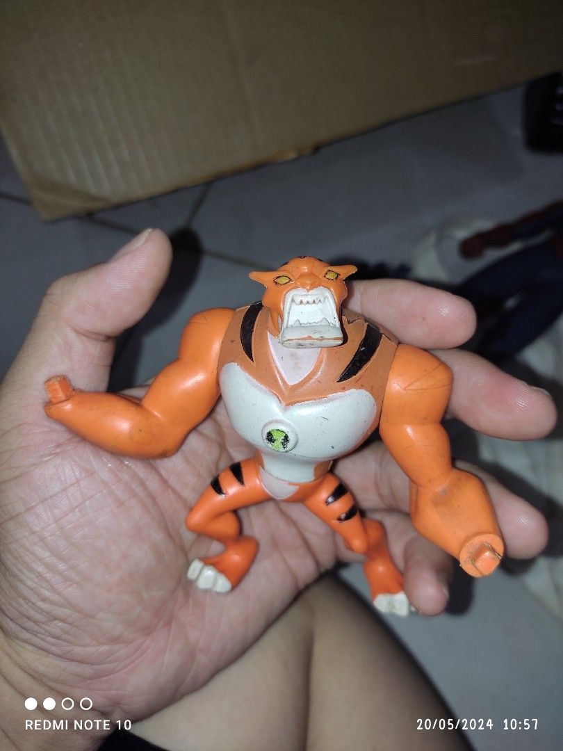 ACTION FIGURE FIGUR MONSTER BEN10 BEN 10 BENTEN BEN TEN RATH THE TIGER ...