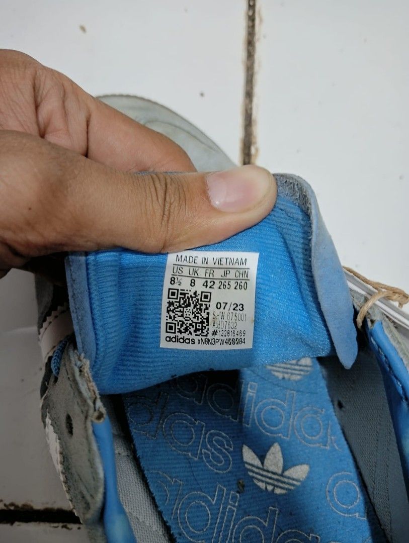 adidas spezial ice blue original, Fesyen Pria, Sepatu , Sneakers di ...