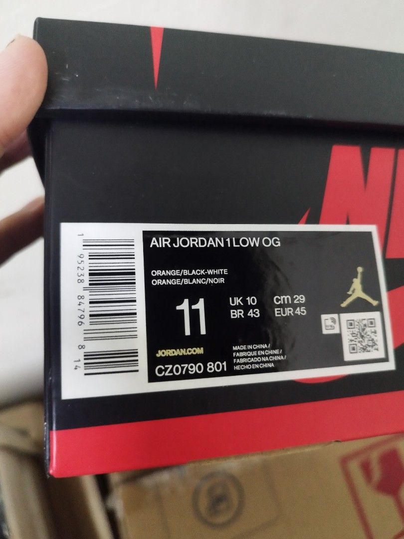 Air Jordan 1 low starfish Aka shatter backboard, Men's Fashion ...