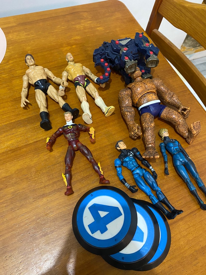 Assorted Action figures Marvel WWE Zoid, Hobbies & Toys, Toys & Games ...