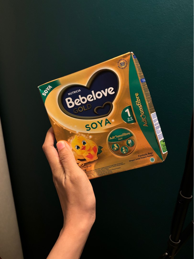 bebelove gold soya / susu formula bayi tahap 1 untuk usia 0-6 bulan ...