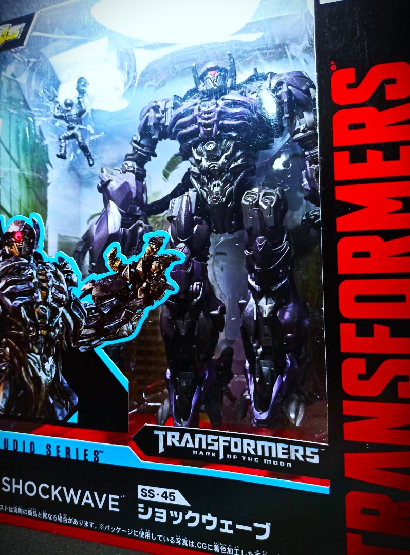 BIB TF DOTM SS56 /45 SHOCKWAVE Japan Version Leader Class Hasbro ...