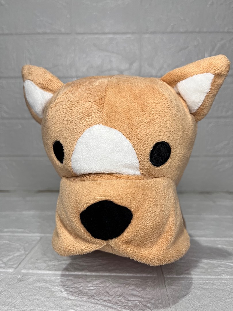 Big Head Bellzi Tan Corgi Puppy Dog Plush/Stufftoy, Hobbies & Toys ...