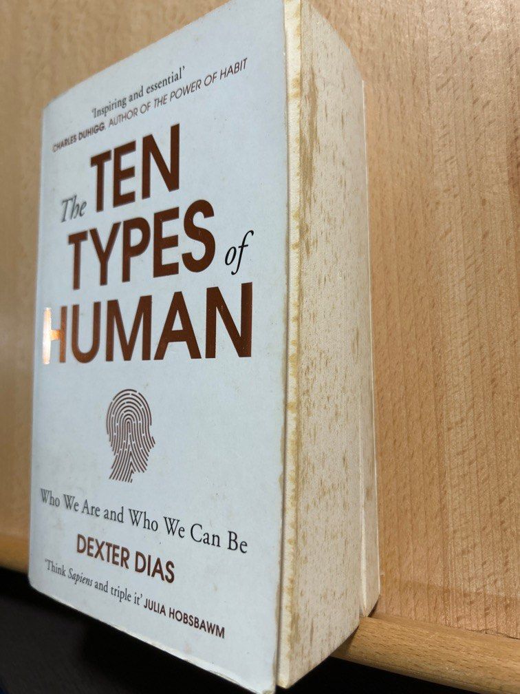 Book - the Ten Types of Human by Dexter Dias, Hobbies & Toys, Books ...