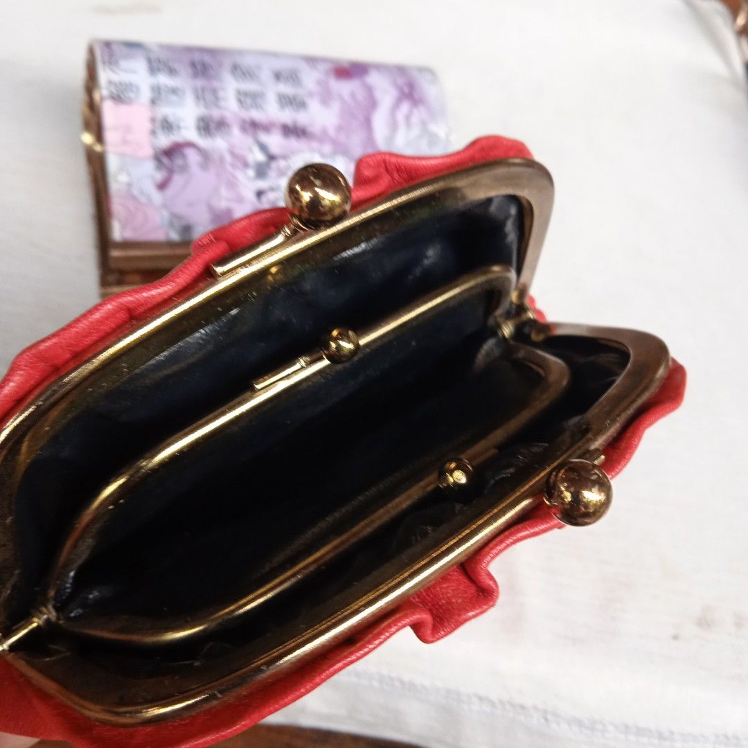 Borongan dompet coin kulit Jepang Korea, Barang Mewah, Tas & Dompet di ...
