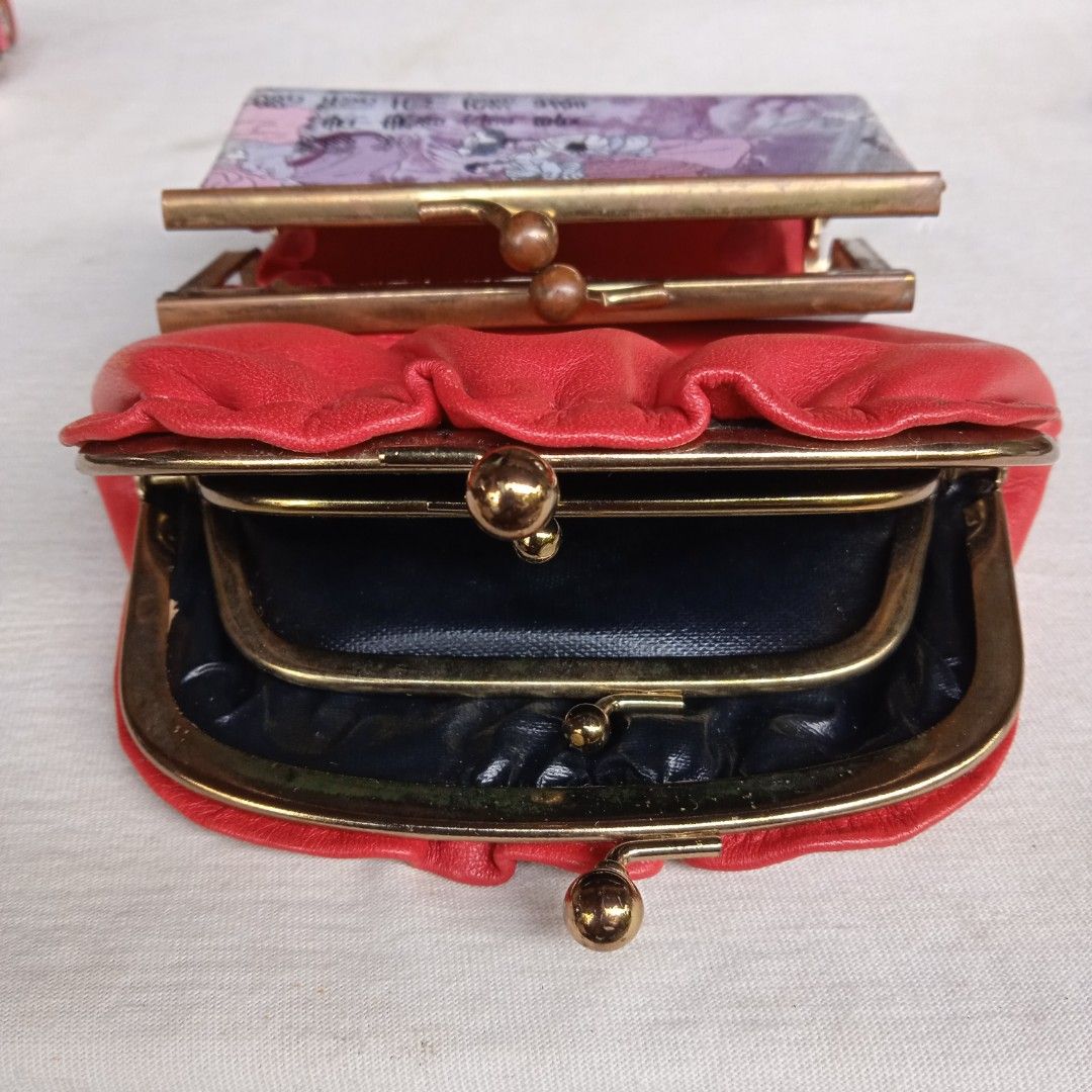 Borongan dompet coin kulit Jepang Korea, Barang Mewah, Tas & Dompet di ...
