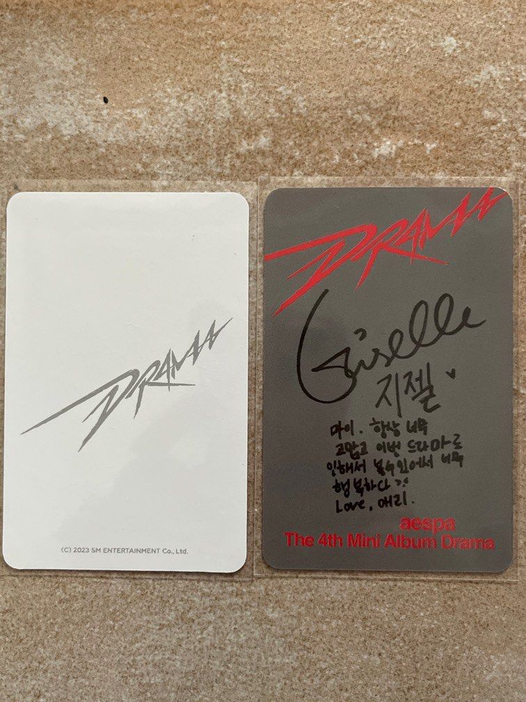 [Bundle] Giselle Aespa Drama PCs, Hobbies & Toys, Memorabilia ...