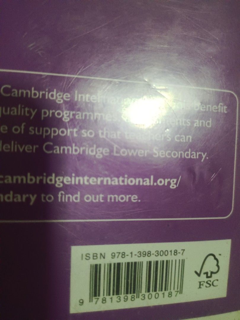 Cambridge Lower Secondary Science Year 7, Hobbies & Toys, Books ...