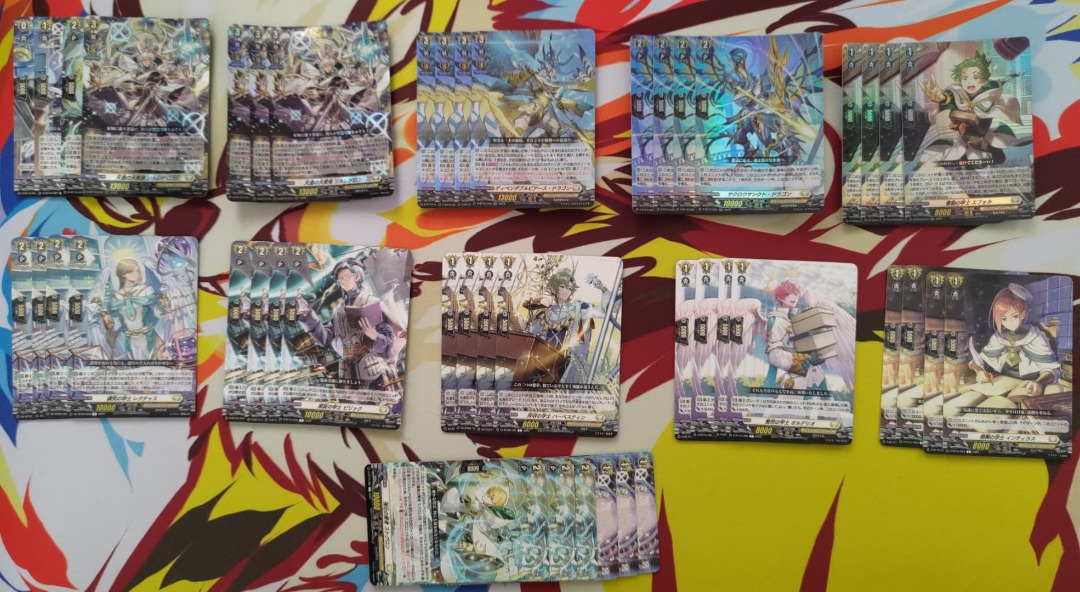 Cardfight Vanguard Solrairon + Supports, Hobbies & Toys, Toys & Games ...