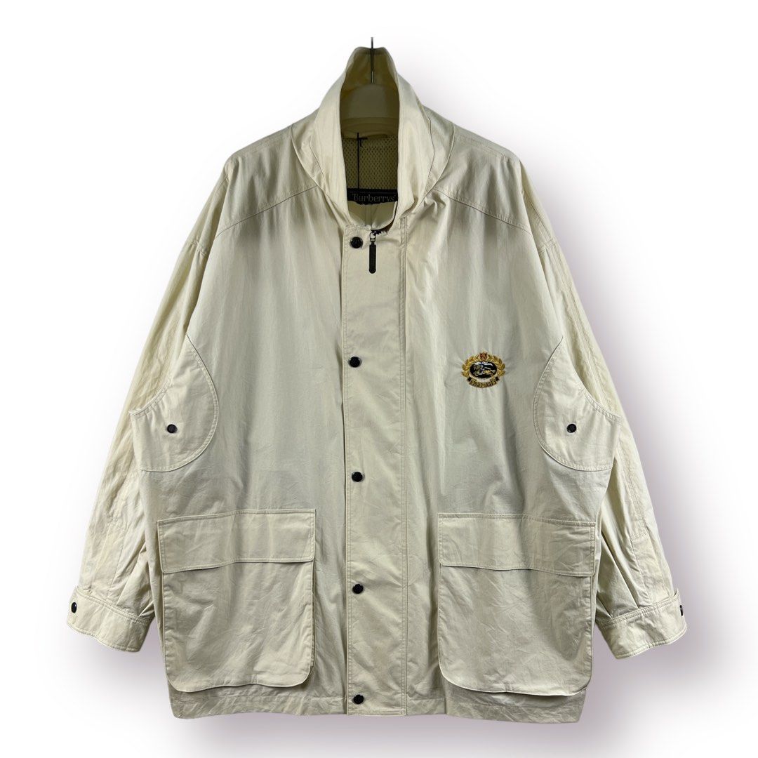 C(D12) Vintage Burberrys Utility jacket, Men's Fashion, Coats, Jackets ...